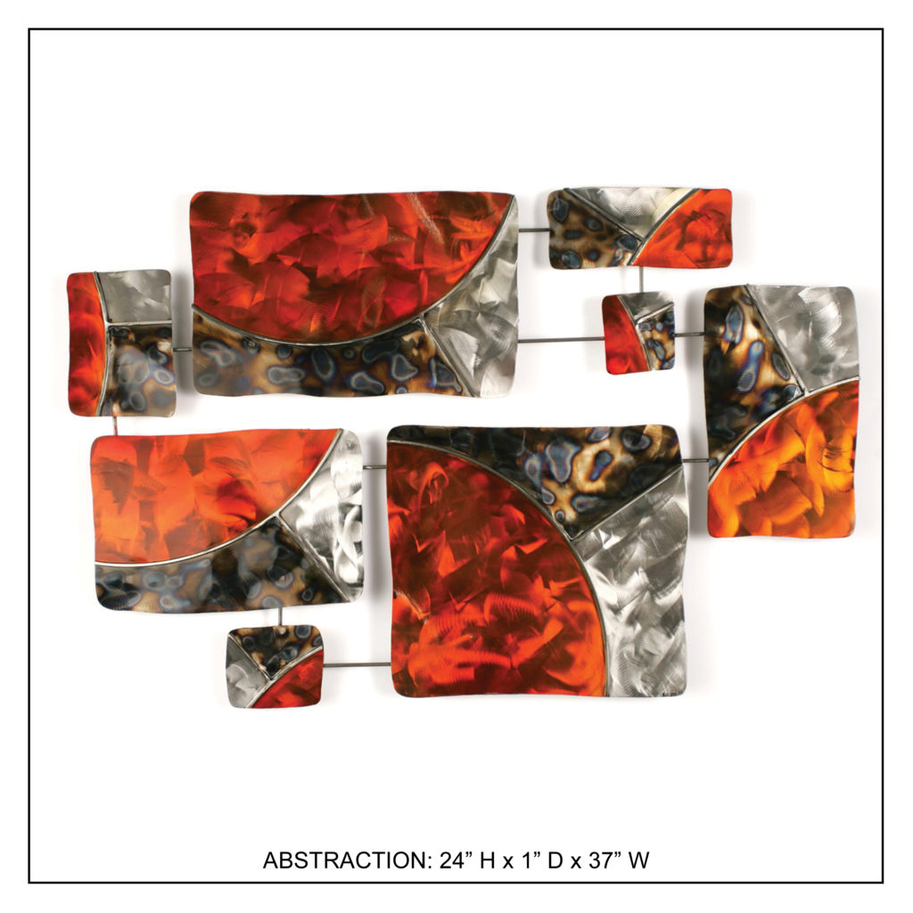 Abstraction - Handcrafted Metal Wall Decor - InnoMax