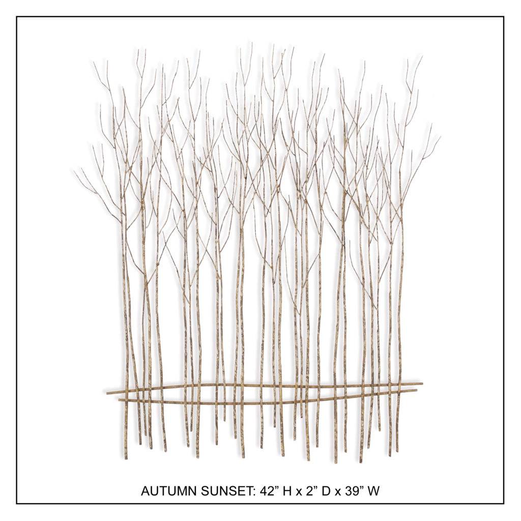 Autumn Sunset - Handcrafted Metal Wall Decor - InnoMax