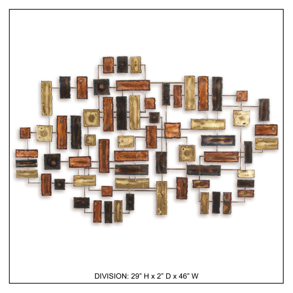Division - Handcrafted Metal Wall Decor - InnoMax