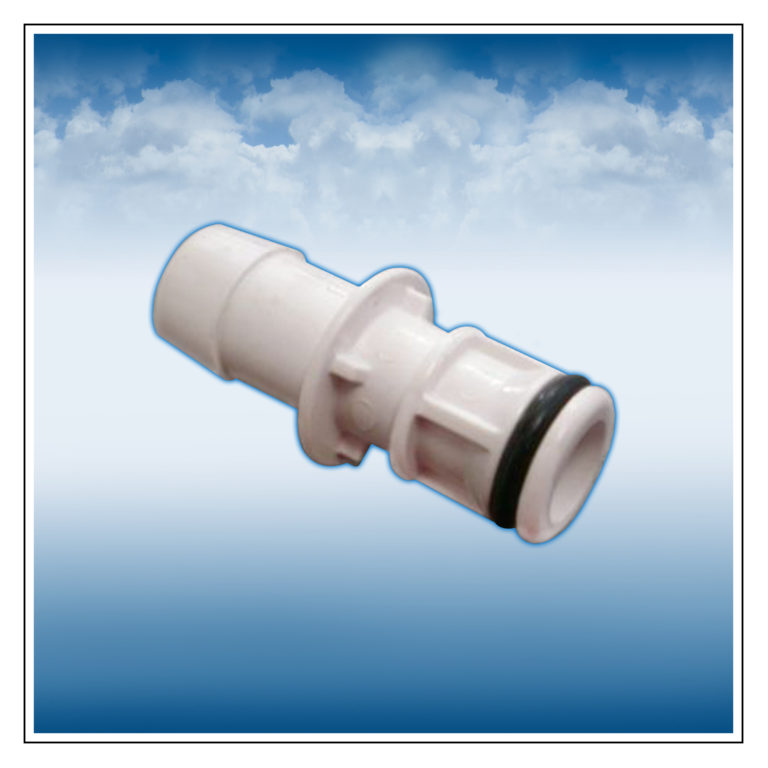 Male White Fitting Connector - InnoMax