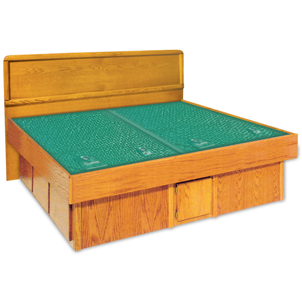 Panel Headboard Waterbed with La Jolla Casepieces - InnoMax