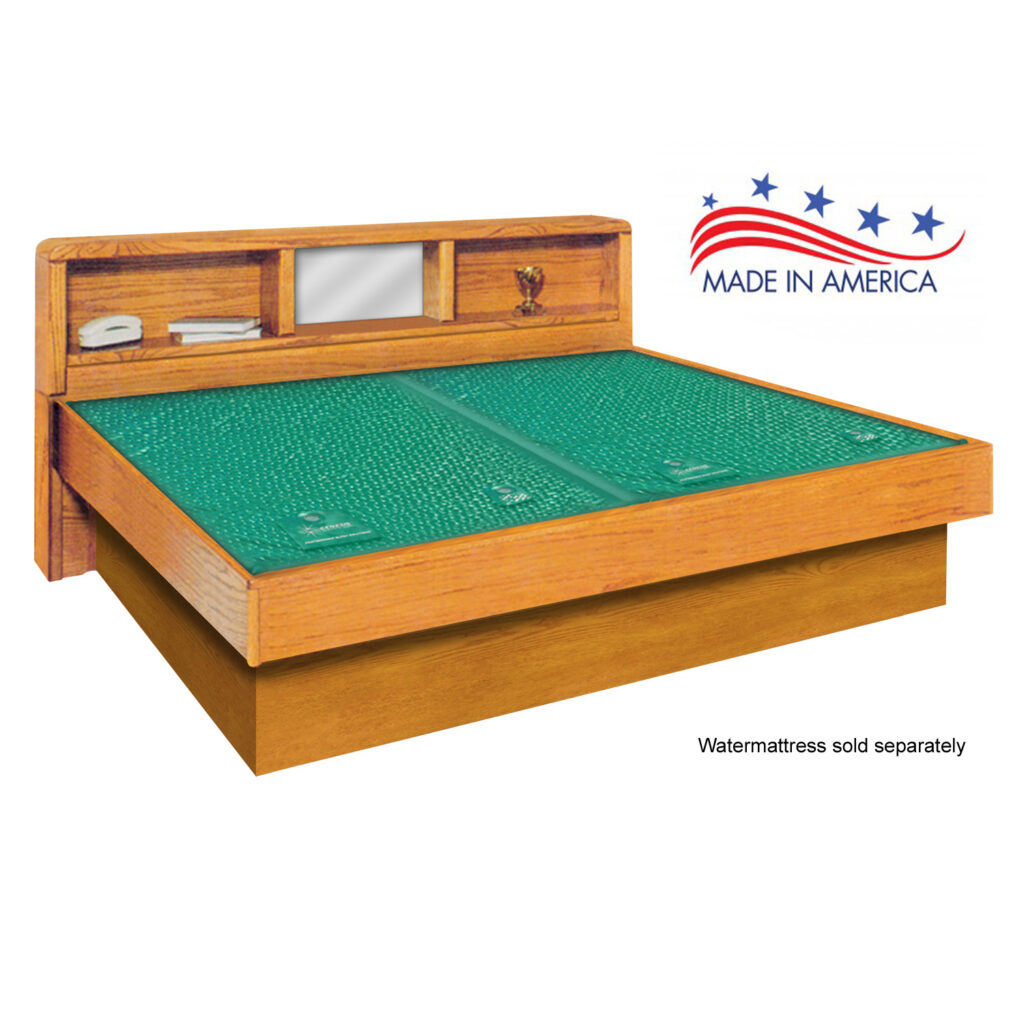 Oak Tulip - Waterbed Headboard & Frame Set - InnoMax