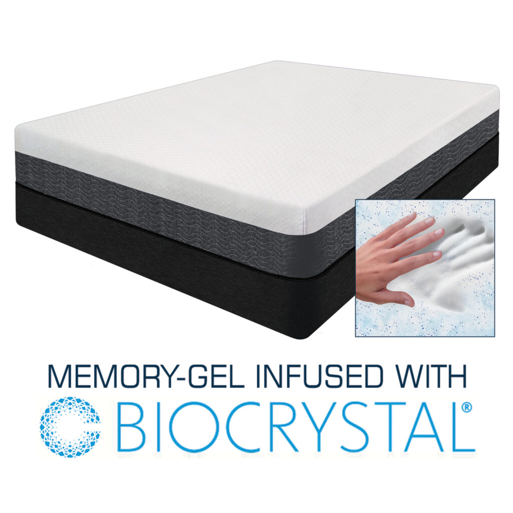 Echo™ - 11" Memory-Gel Infused with Biocrystal® Mattress - InnoMax