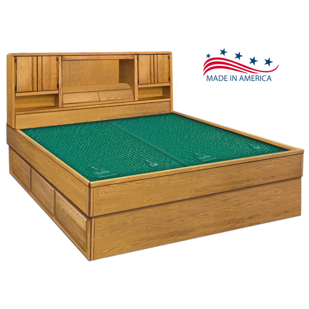 Magnolia Bookcase Headboard – Waterbed Furniture Set - InnoMax