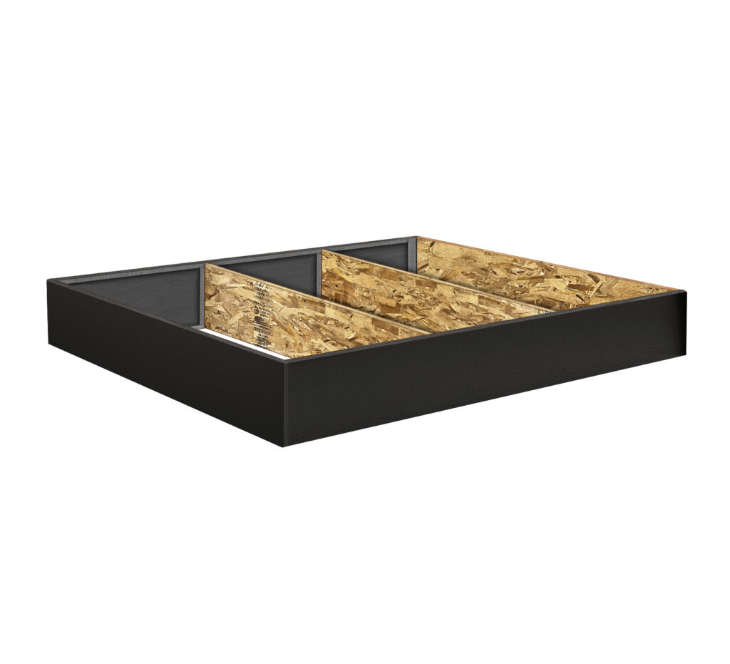 12″ Black Melamine Riser – Hardwood Classics - InnoMax