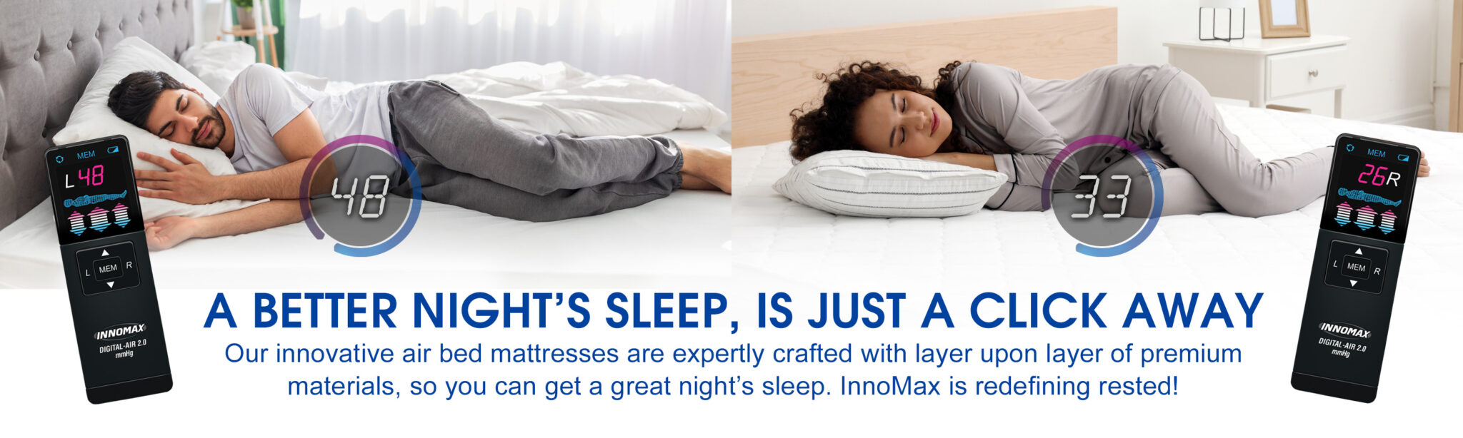 Digital Air Beds Category - InnoMax